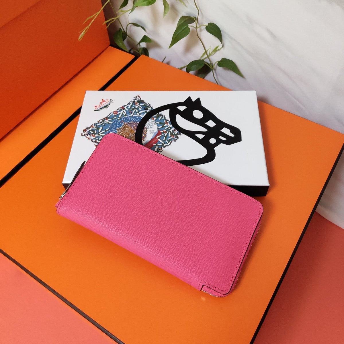 HM Zipper Wallet 20 Pink Epsom – Kal Recovery
