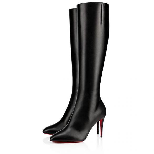 CL Tall Boot Eloise Botta 85 mm Black Calf – Kal Recovery