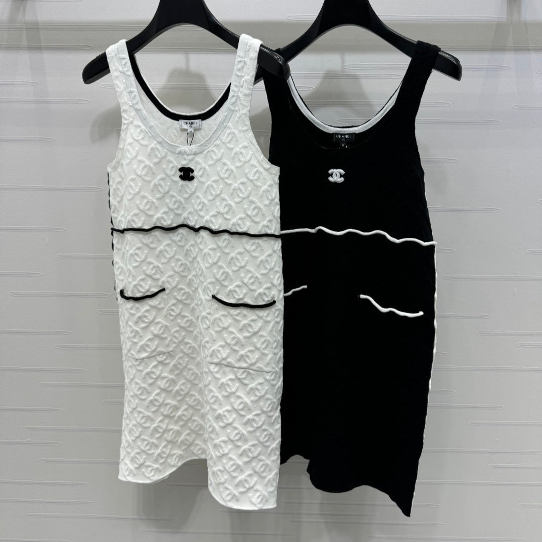 Chanel 25 Monogram Cotton Mini Dress – Kal Recovery